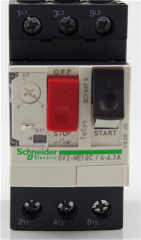 Schneider TeSys GV2ME Motor Control Circuit Breaker For Short Circuit ...
