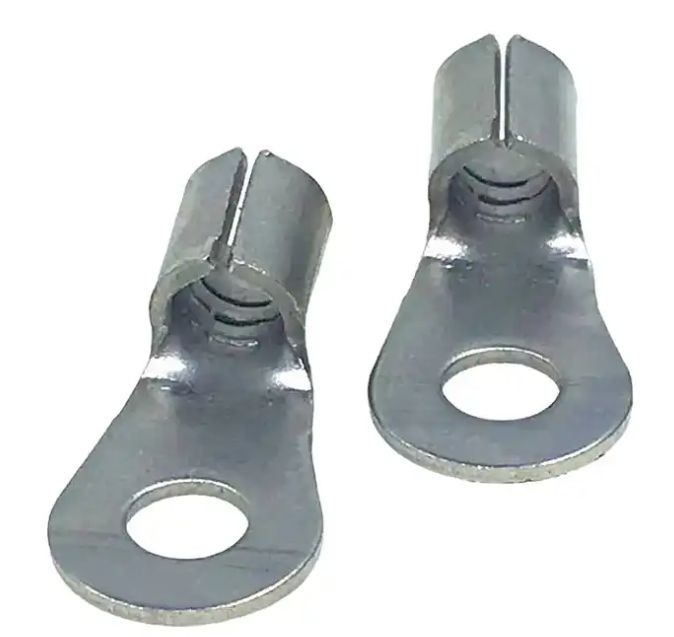 Round Cold Pressed O-Shaped Lug Terminal Copper Cable Crimp Connectors ...