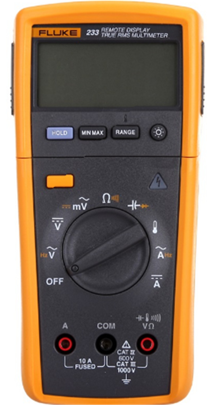40MΩ Fluke 233 Remote Display Multimeter , 10A Fluke Multimeter Clamp Meter