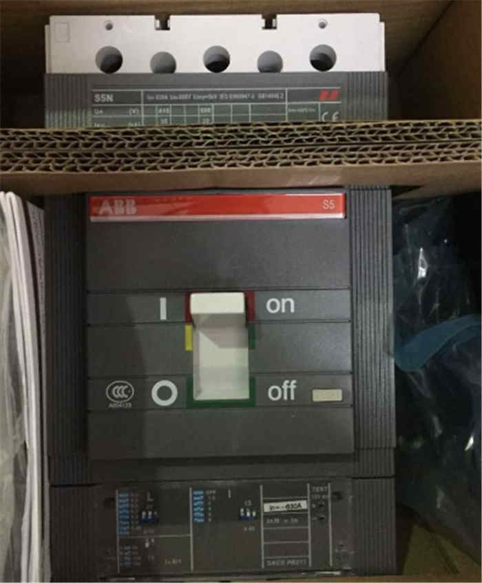 S5N 400 ABB Molded Case Circuit Breakers / Three Pole Fixed ABB Molded ...